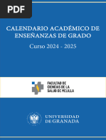 Calendario Académico UVA 2025-2026 | PDF