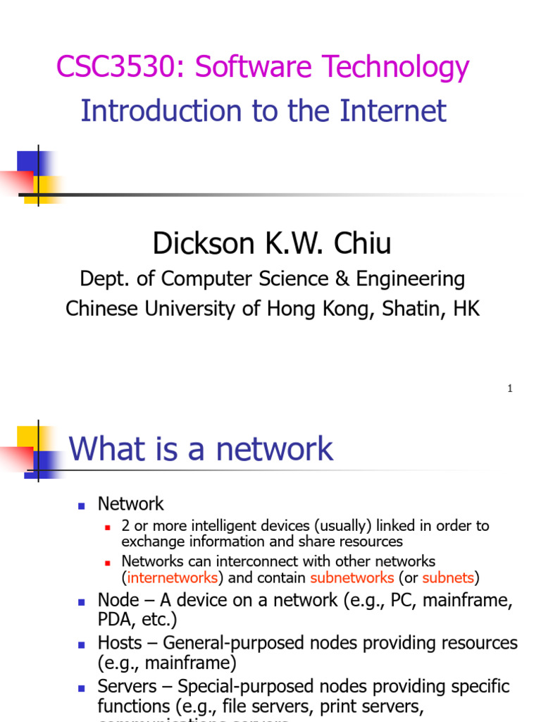 3530-01 | PDF | Computer Network | Osi Model