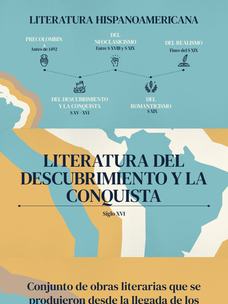 Presentación Literatura del Descubrimiento y la Conquista | PDF ...