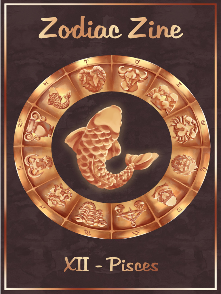 Zodiac Zine XII - Pisces | PDF