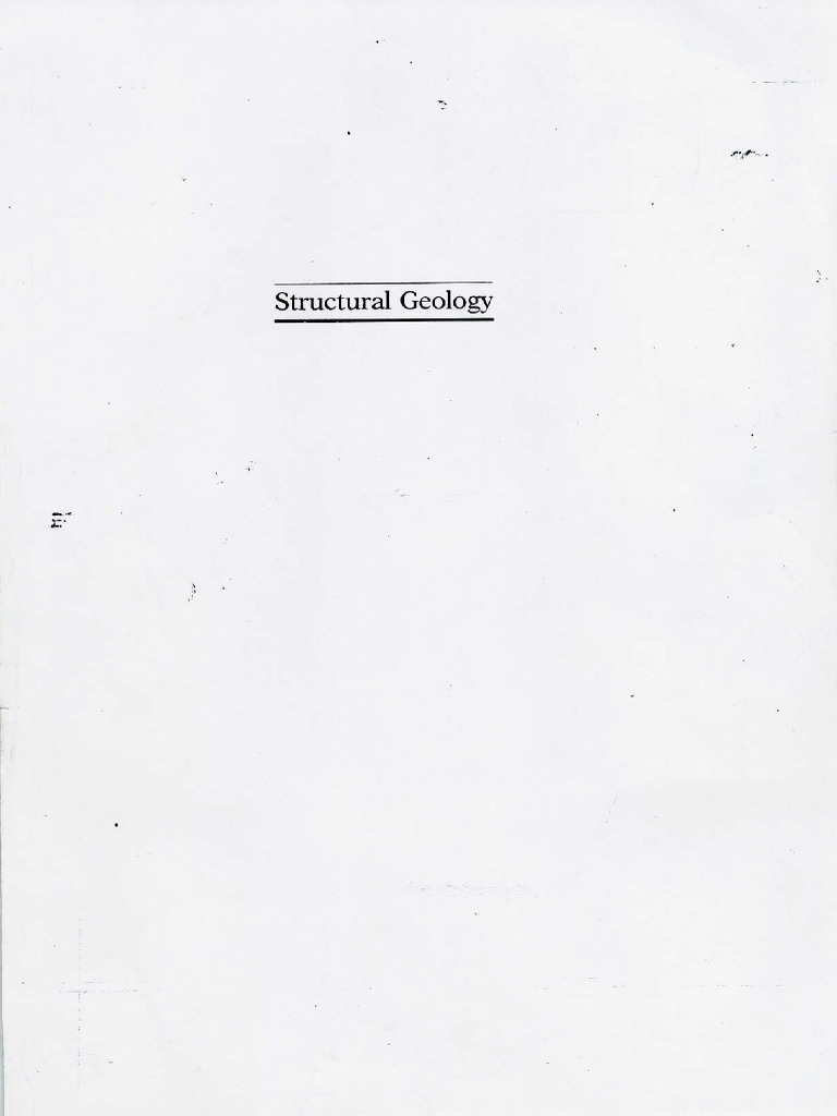 Robert J. Twiss, Eldridge M. Moores - Structural Geology (1992, W. H ...