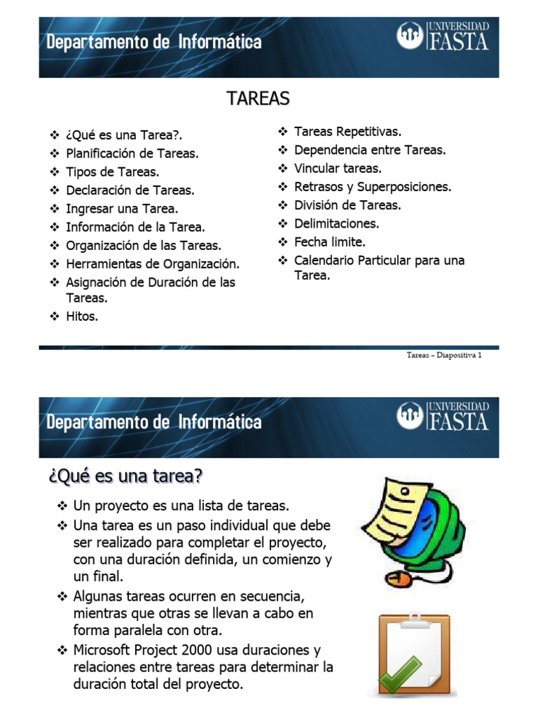 05 - Tareas - Tareas | PDF | Informática