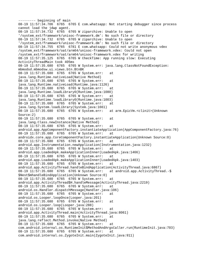 logcat | PDF | Java (Programming Language) | Android (Operating System)