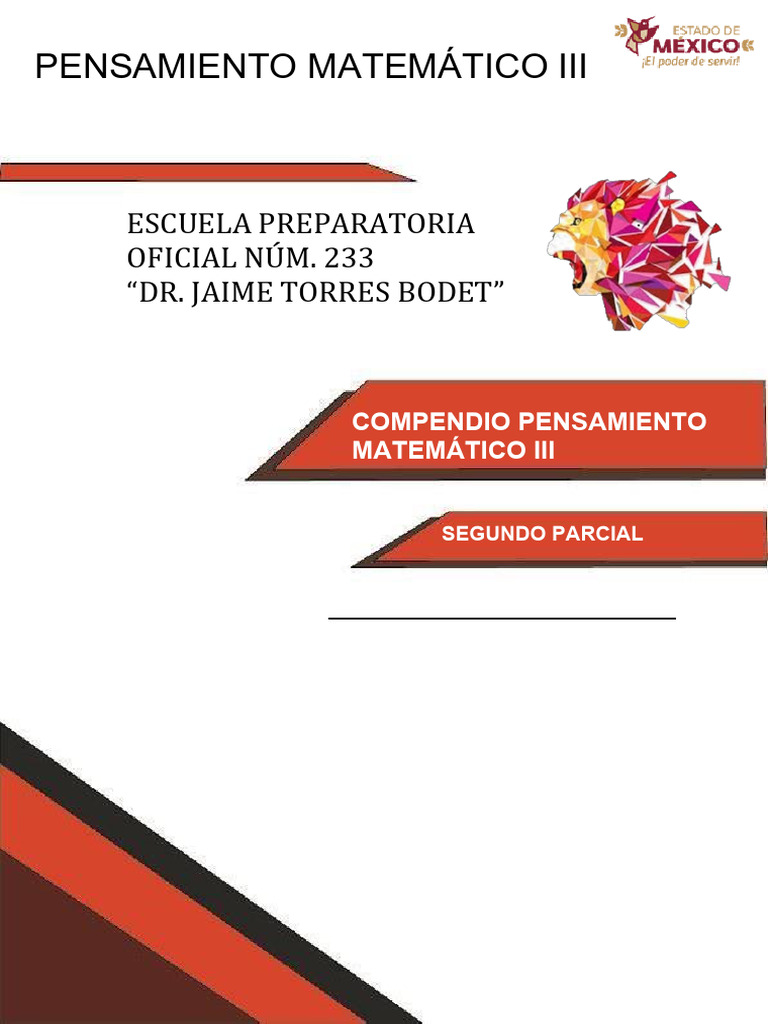 Compendio Pensamiento Matematico Iii | PDF | Funciones trigonométricas | Función (Matemáticas)