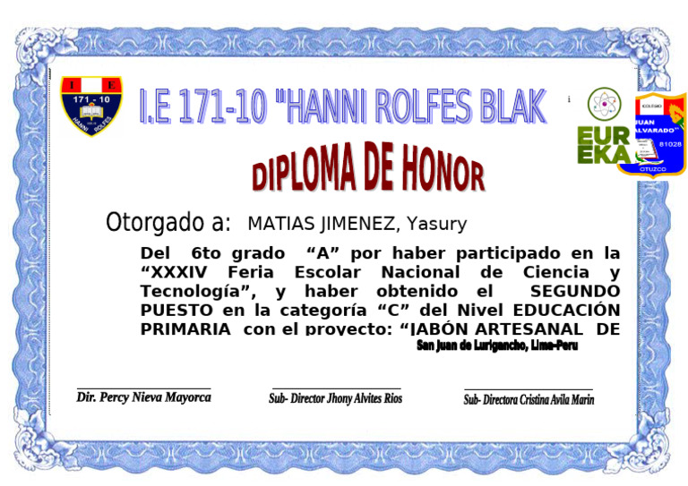 Diploma Eureka 2 | PDF