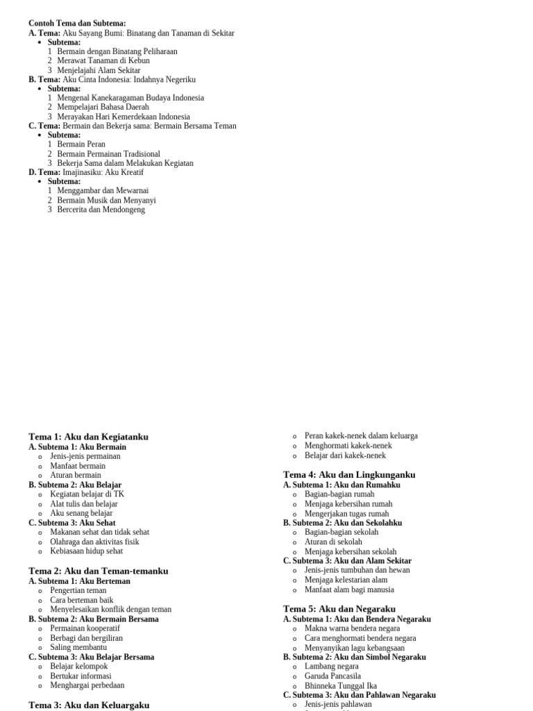 TK Assalam Tema STR 2 | PDF