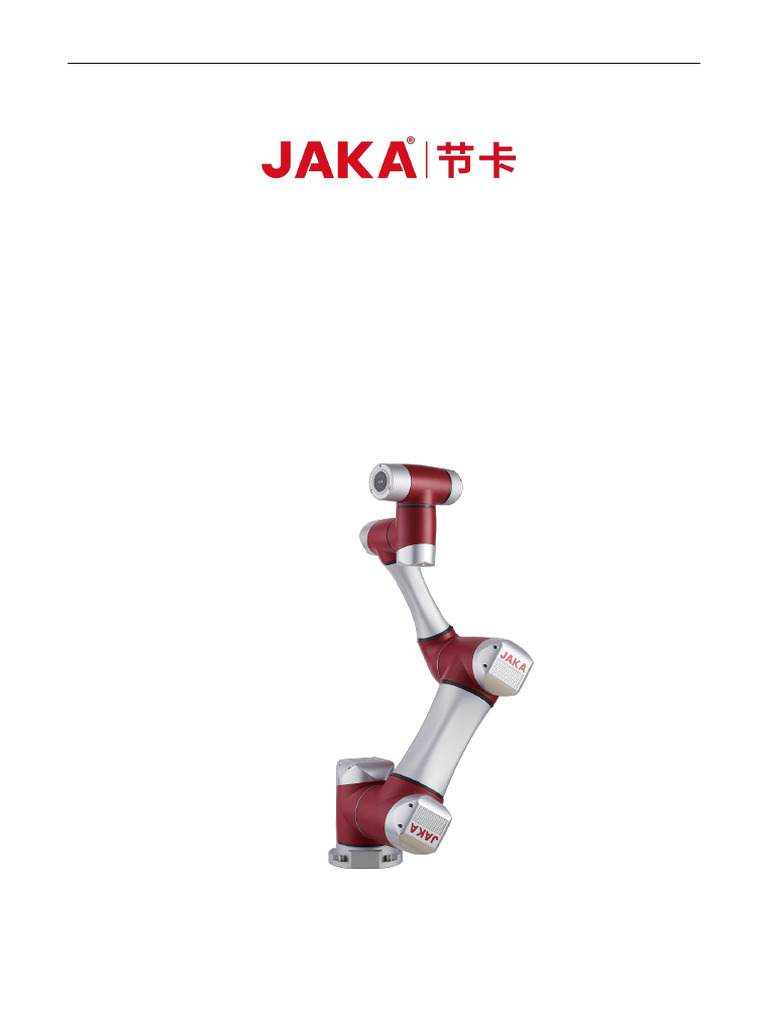 JAKA Robots User Manual V1.1 | PDF | Relay | Mains Electricity