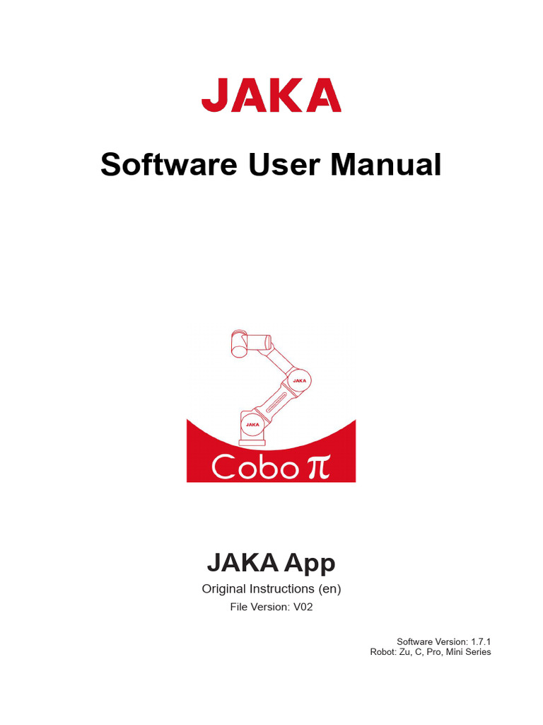 1.7.1.40 JAKA App Software User Manual en V02 - 20240828 | PDF | Mobile App | Installation ...