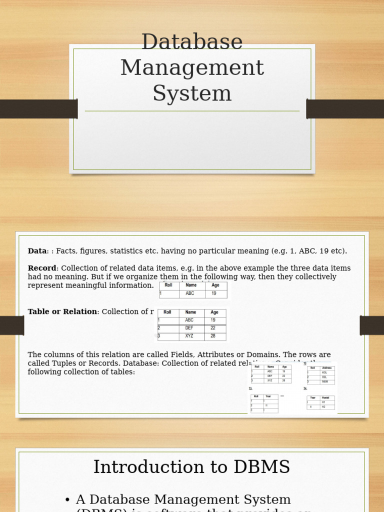 Database Management System | PDF | Databases | Relational Database