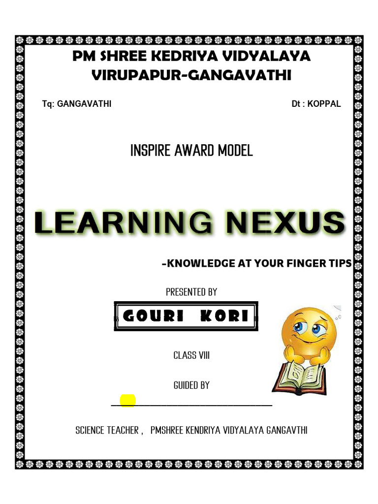 Inspire Award Project Ideas | PDF | Learning | Augmented Reality