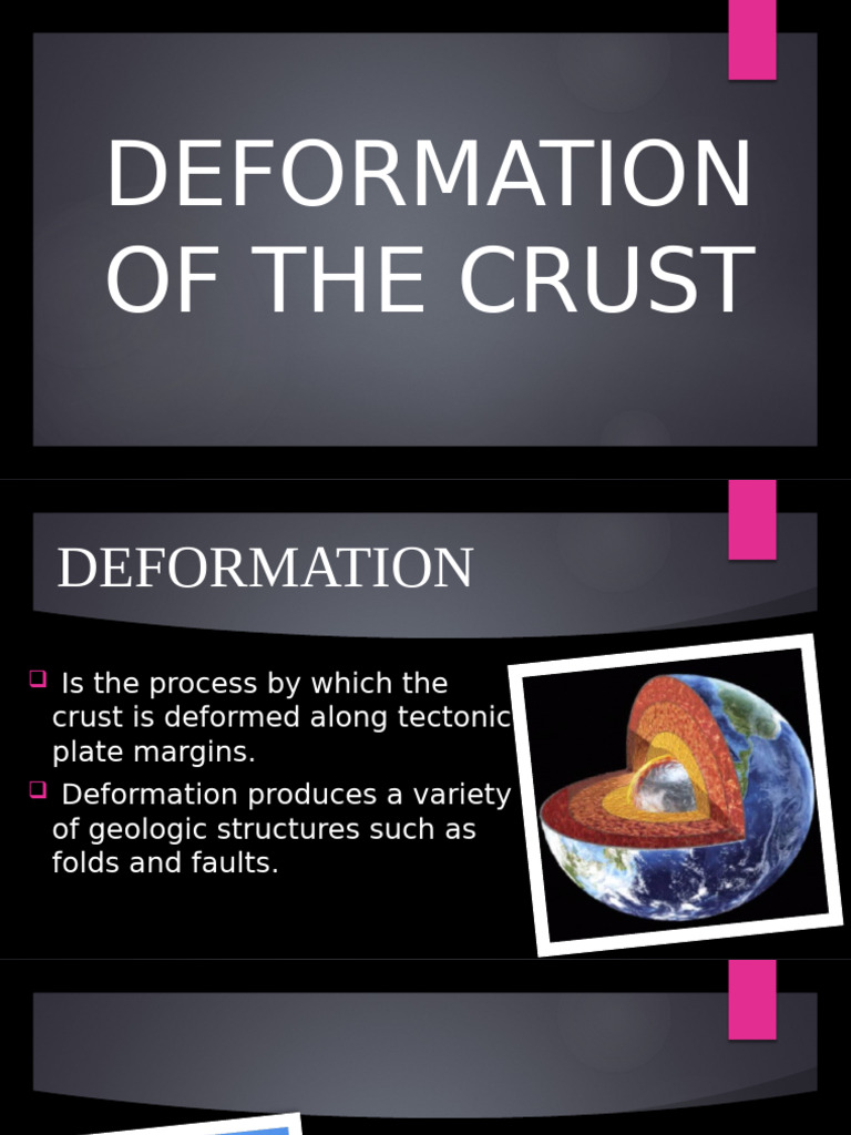 Deformationofthecrust 230330145954 66133a91 | PDF | Fault (Geology ...