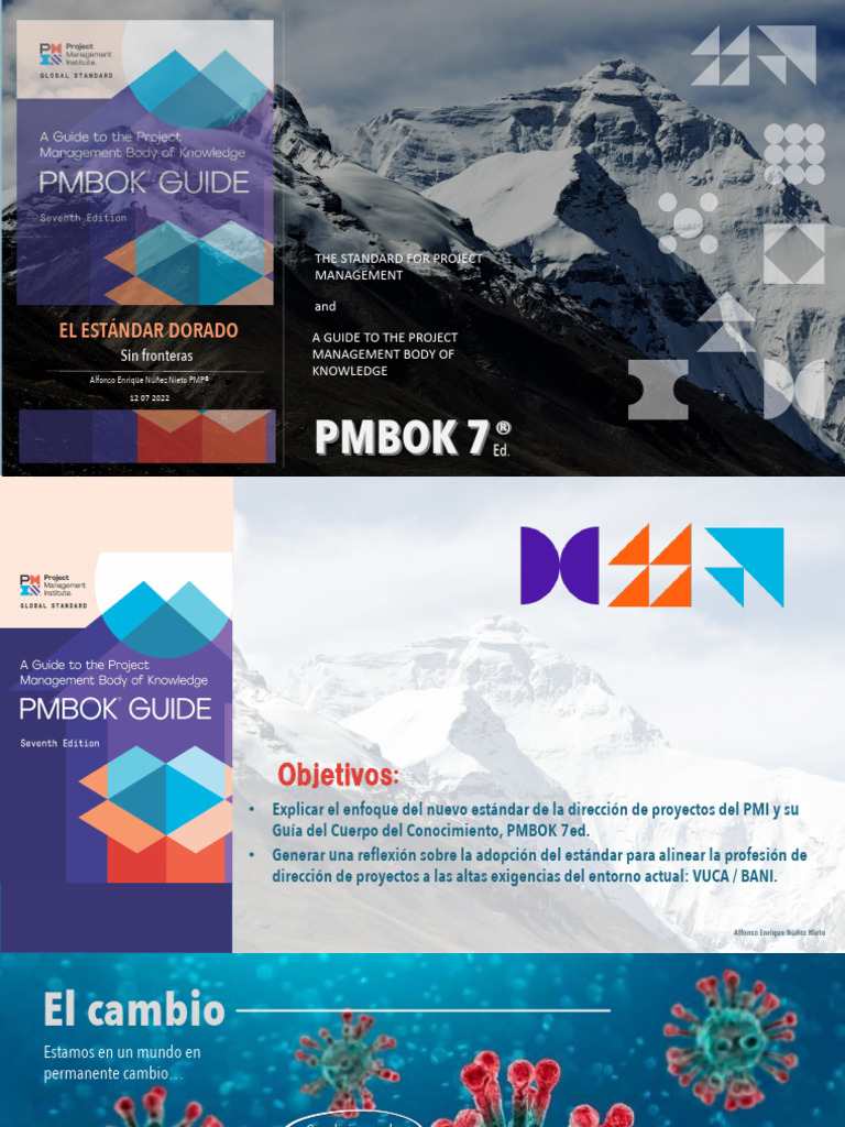 PMBOK 7: Principios y Adaptación | PDF | Sistema | Toma de decisiones