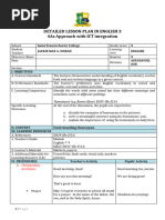 Cause and Effect Detailed Lesson Plan Grade 3 | PDF | Lesson Plan ...