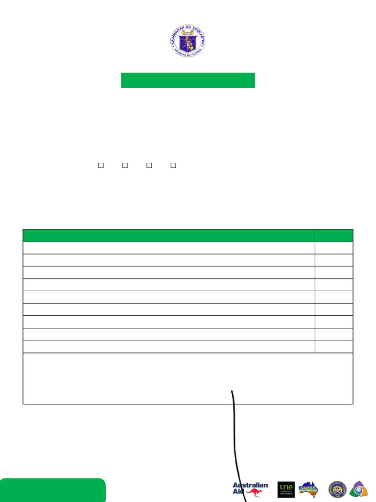 (Appendix C-10) COT-RPMS Inter-Observer Agreement Form For T I-III For ...