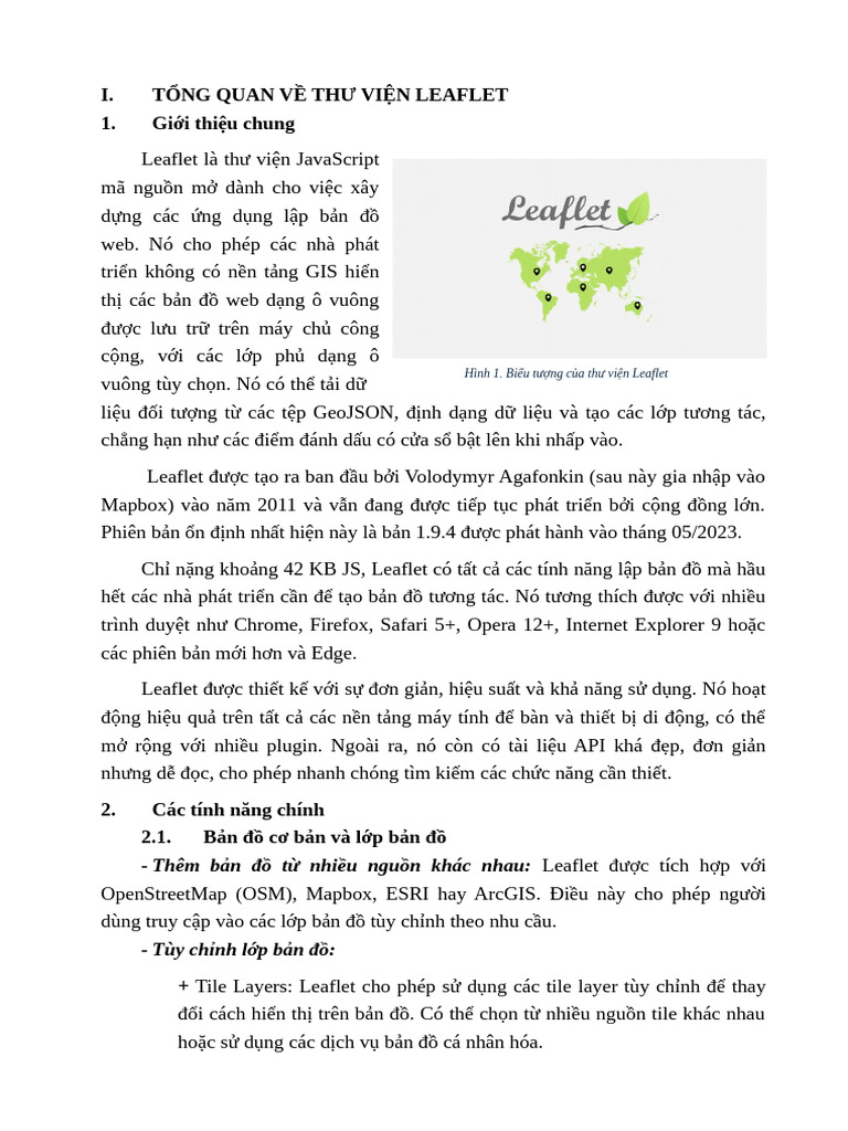 THCNTT2 Semiar LeafletJS | PDF