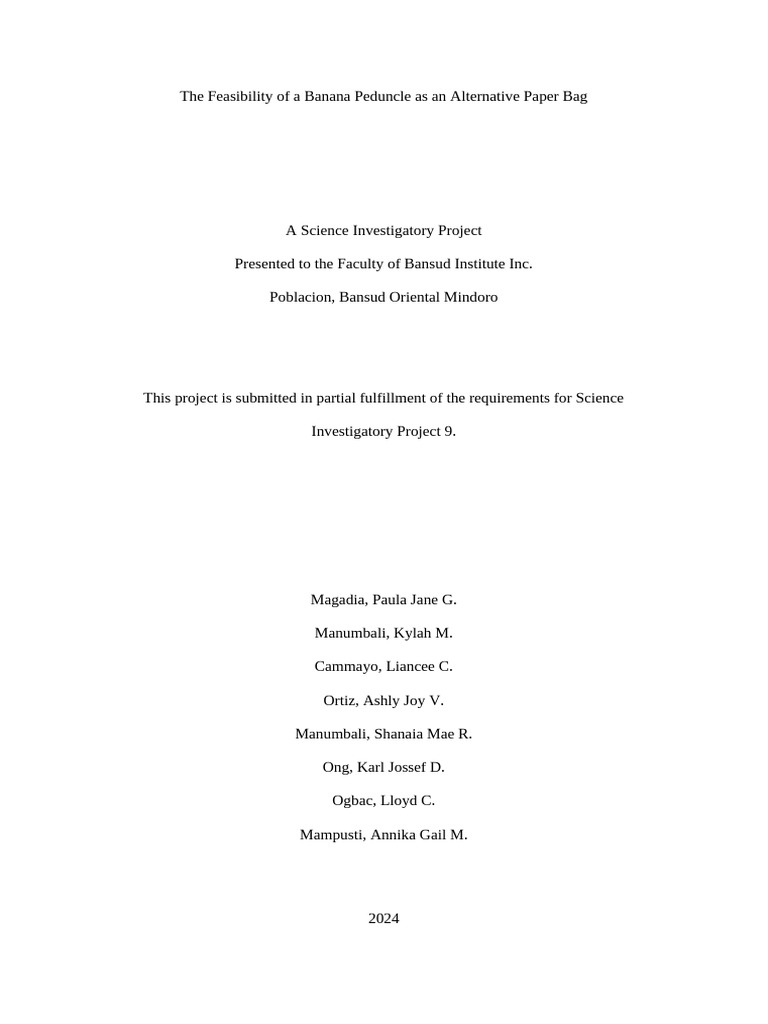 Sip 2024 | PDF | Plastic | Paper