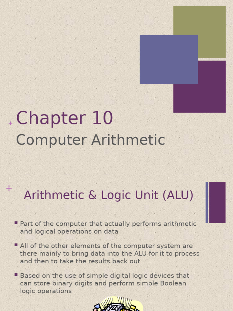 CH10 COA10e | PDF | Subtraction | Arithmetic