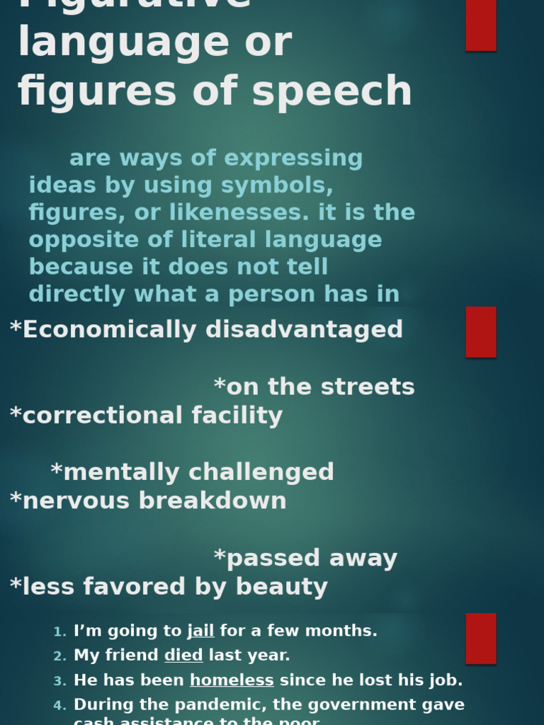 Figurative Language or Figures of Speech | PDF | Idiom