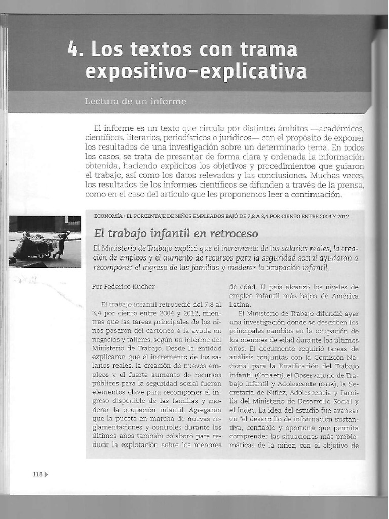 Los Textos Expositivo-Explicativos | PDF