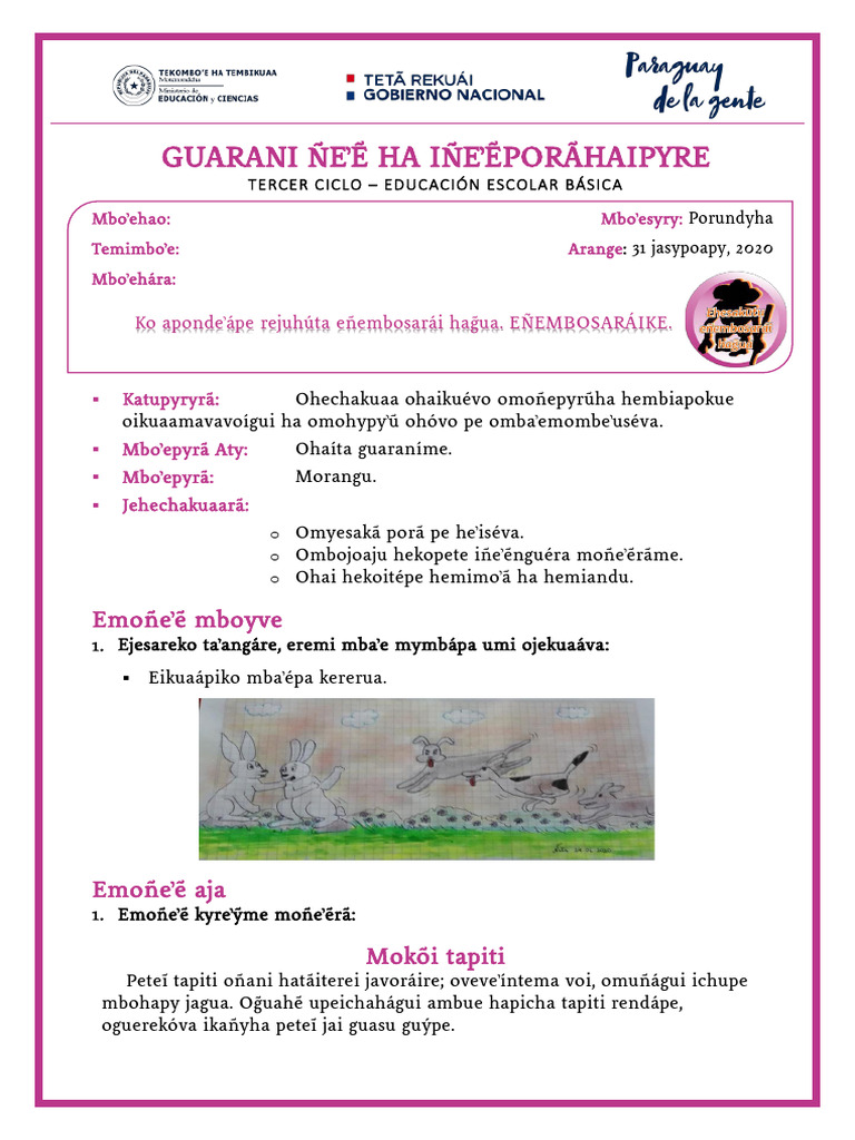 Guarani 9no Cap 14 31-08 | PDF