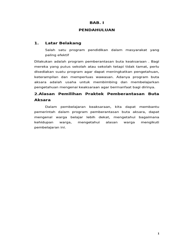 Formulir Data Pribadi Warga Belajar | PDF