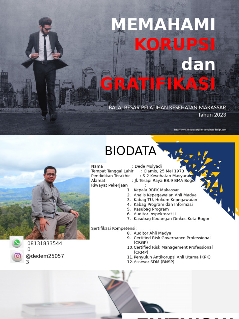 Profil Dede Mulyadi dan Korupsi | PDF