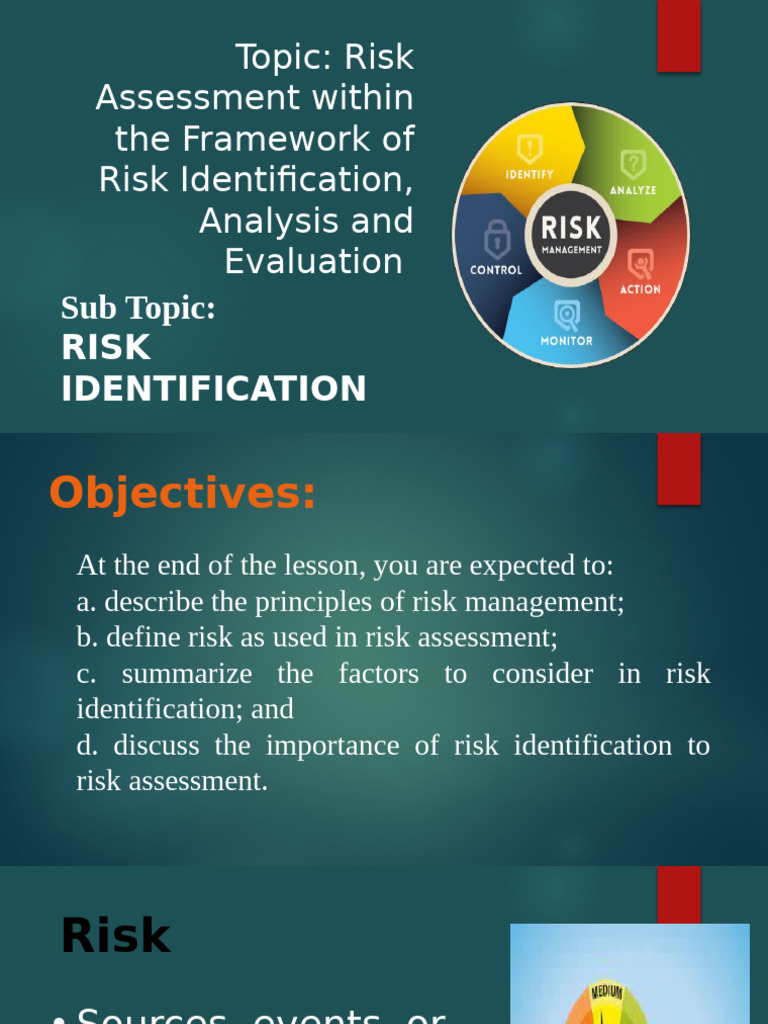 Risk Management Lesson 1 | PDF | Risk | Risk Management