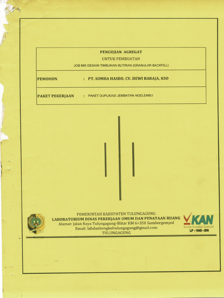 JMD Granular Pu Agung | PDF