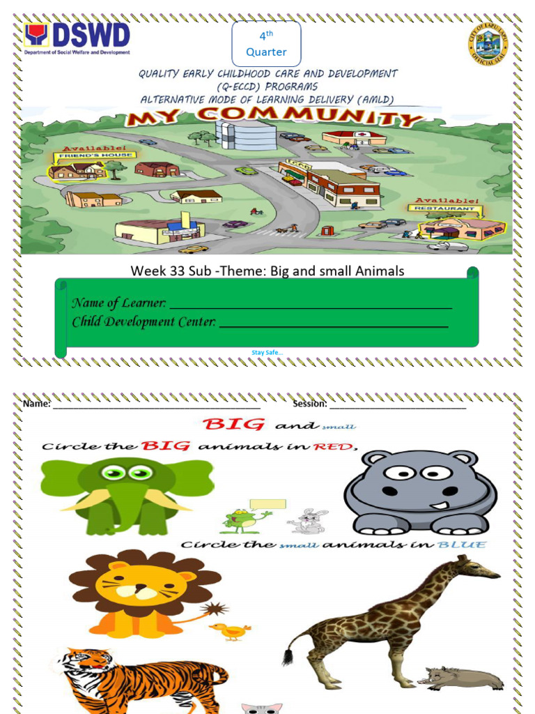 New Week 33 36 Activity Sheets | PDF | Home & Garden