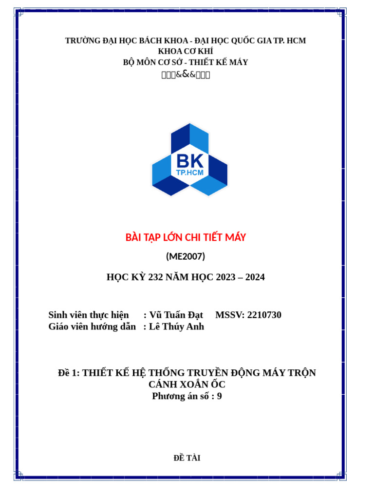 BTL CTM Vũ Tuấn Đạt 2210730 L02 | PDF