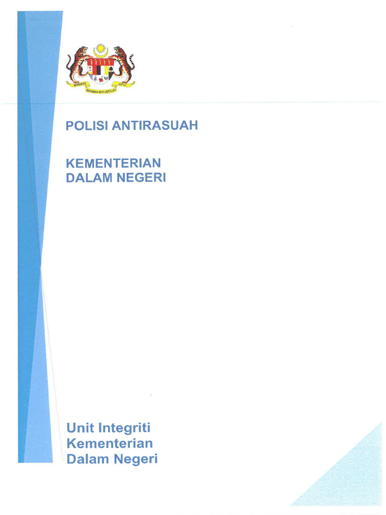 Polisi Antirasuah KDN | PDF