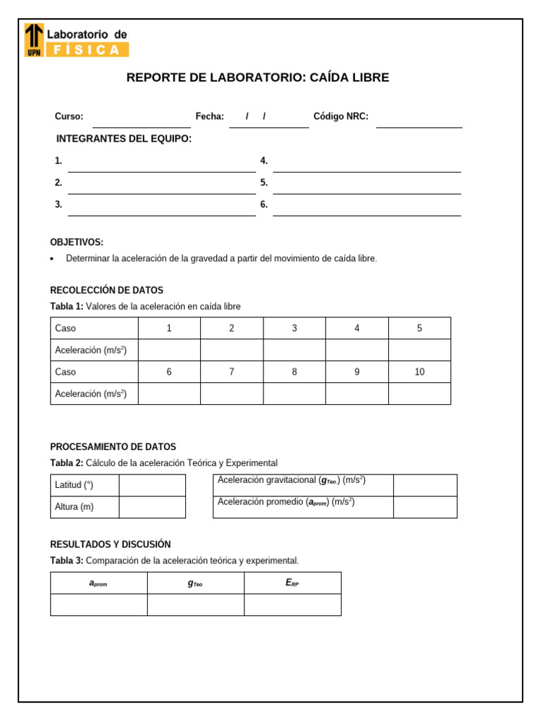 2024 Reporte Lab Fisi1 S02 CL 2024 | PDF