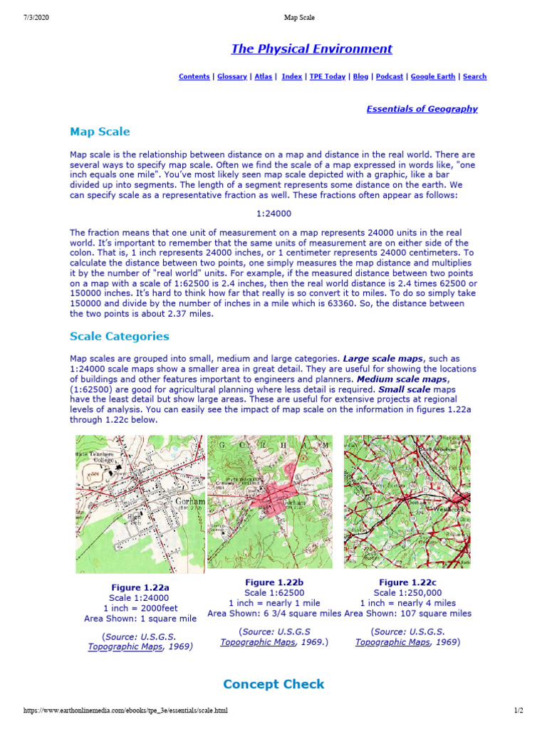 111 Map Scale Ritter | PDF | Map | United States Geological Survey