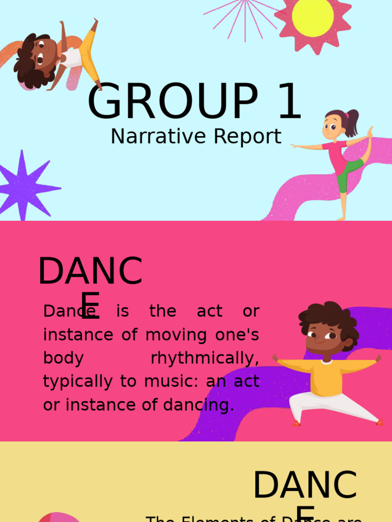 Understanding Dance Elements and Body | PDF | Self-Improvement ...