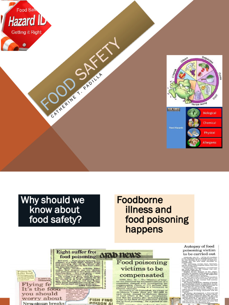 01-FOOD-SAFETY-3 | PDF | Food Safety | Foods