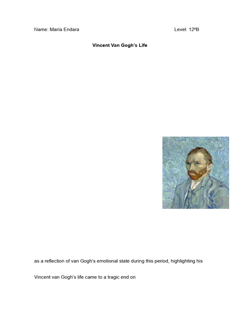 Vincent van Gogh: Life and Legacy | PDF | Classics