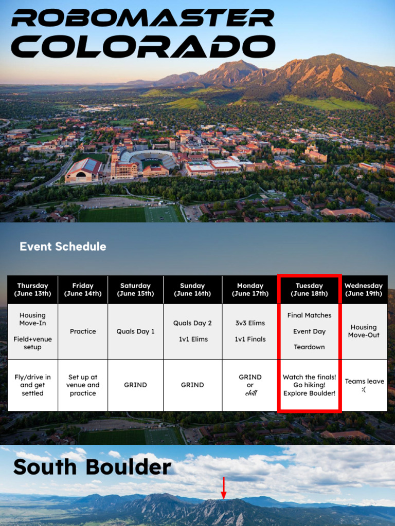 RoboMaster Colorado Informational 1 1 | PDF