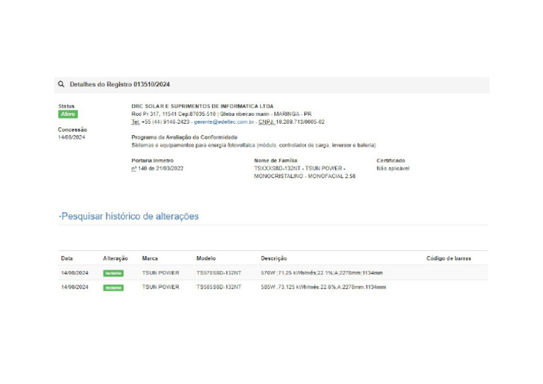 2-Inmetro 585w | PDF