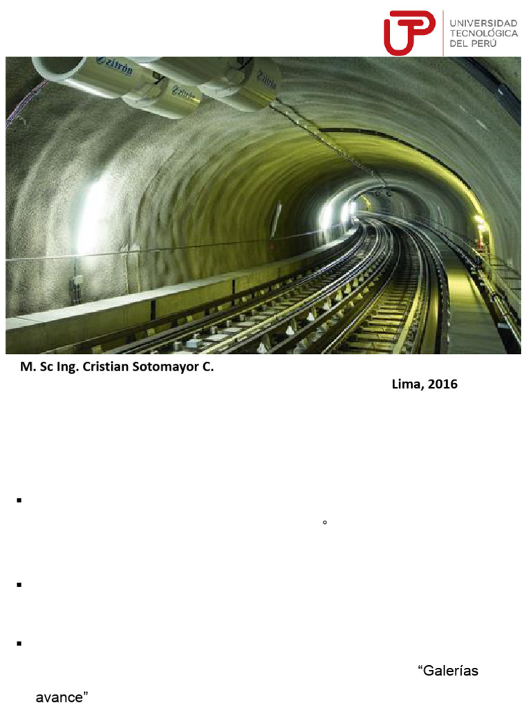 SEM6-Construcción de Túneles y Exp Shotcrete | PDF | Túnel | Hormigón