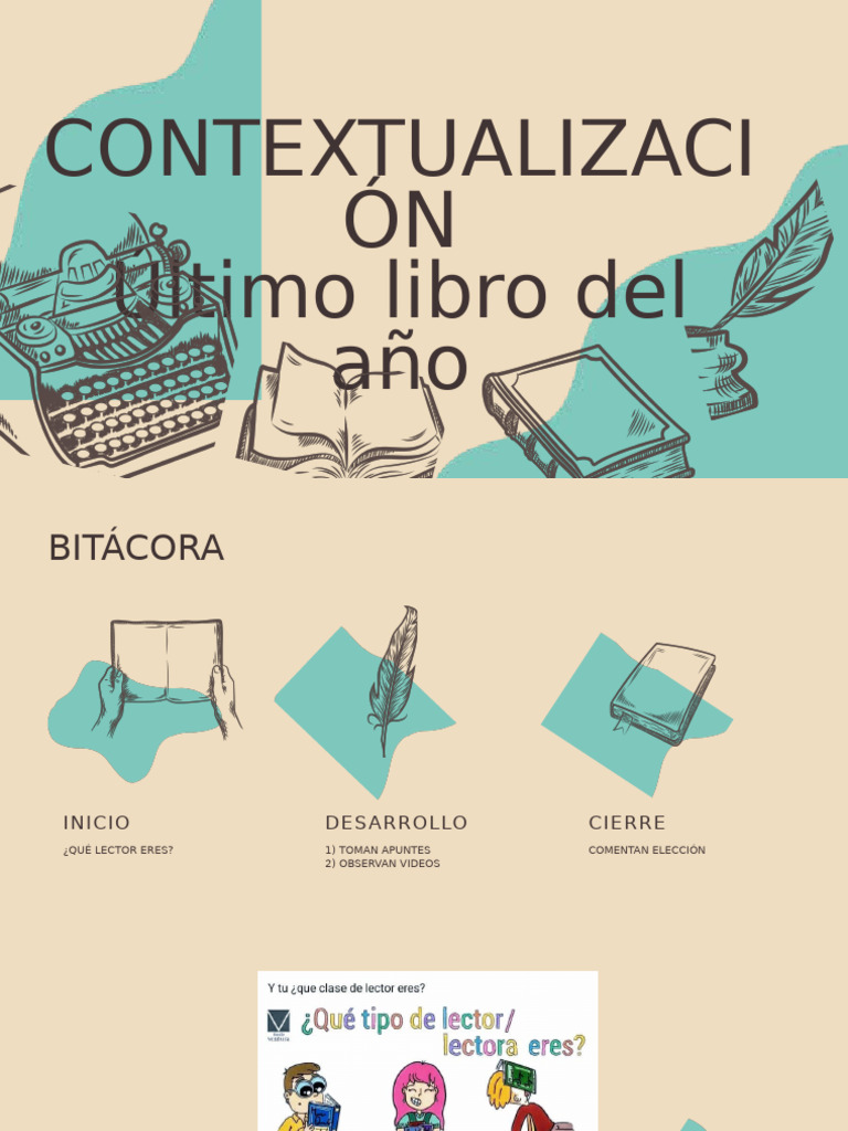 CONTEXTUALIZACIÓN LIBROS | PDF