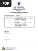 RMA - Grade 1 - Learner - S Scoring Sheet - 17 June 2023 | PDF ...
