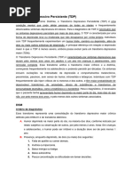 Transtorno Depressivo Maior - DSM 5 TR | PDF | Depressão | Psicologia Anormal