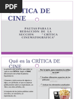 Ejemplos de Reseñas Cinematográficas | PDF | Ficción general