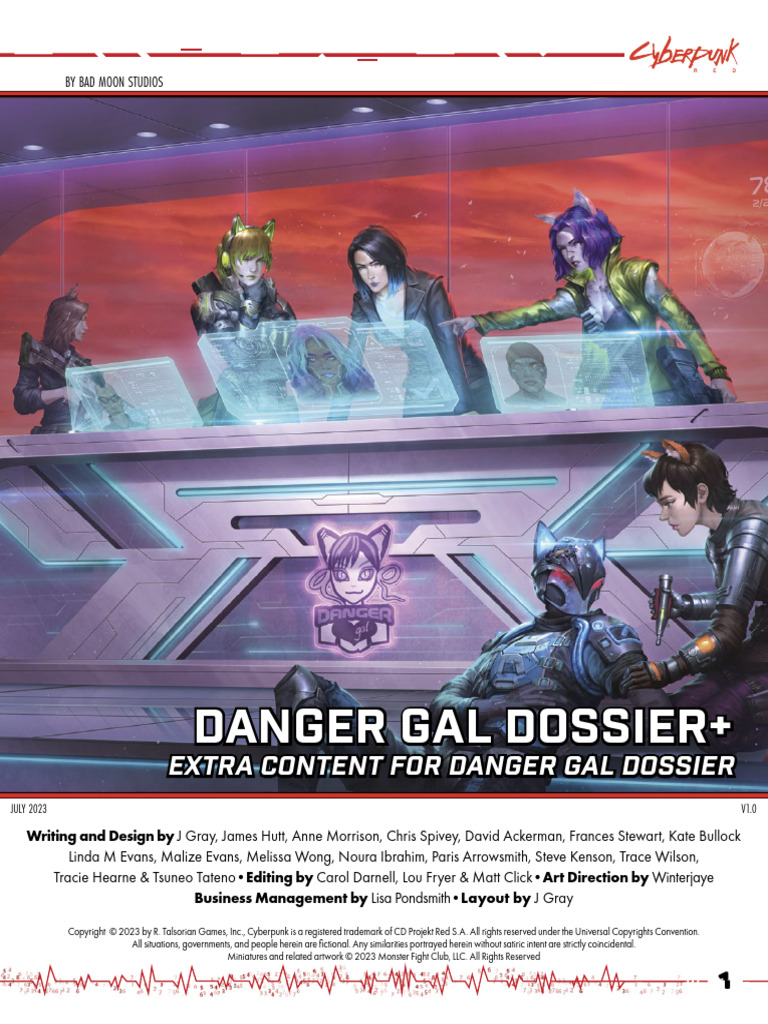 RTG CPR DLC DangerGalDossierPlus | PDF