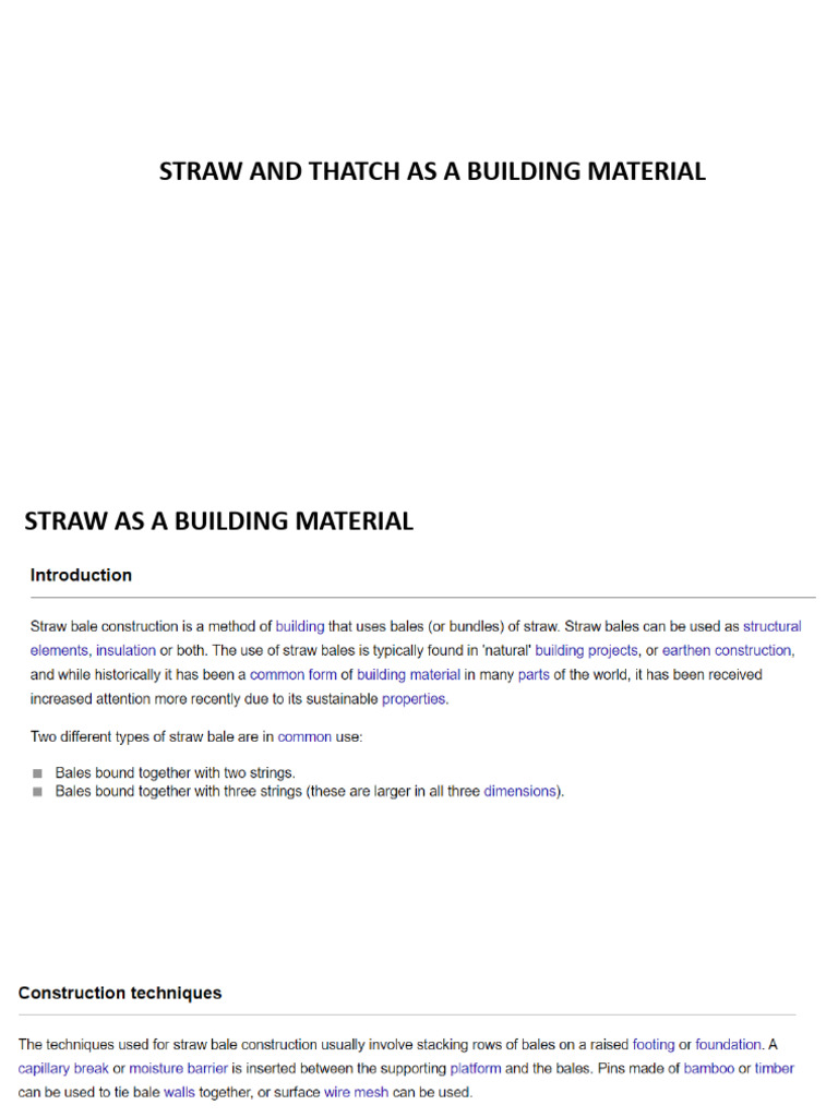 Straw and Thatch | PDF | Business | Computers