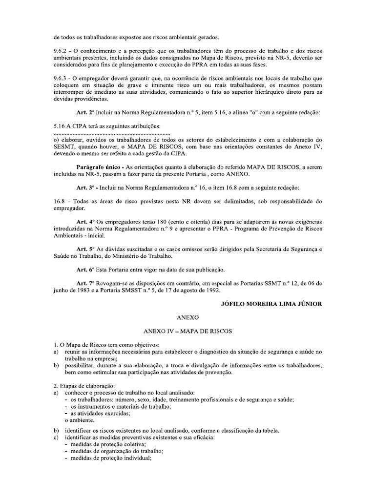 Mapa de Risco - Impress-o | PDF