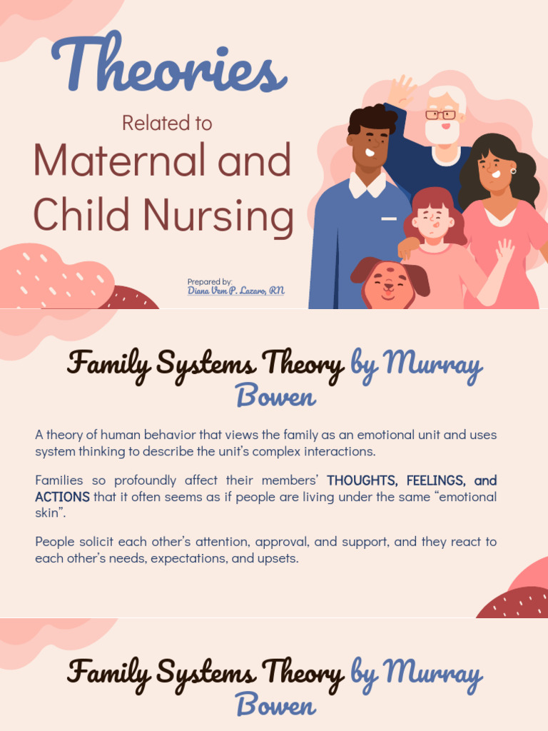 Theories Related To Maternal and Child Nursing | PDF | Attachment Theory | Nursing