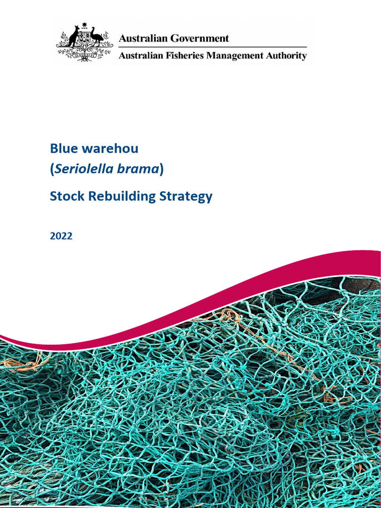 Blue Warehou Rebuilding Strategy 2022 | PDF | Trawling | Overfishing