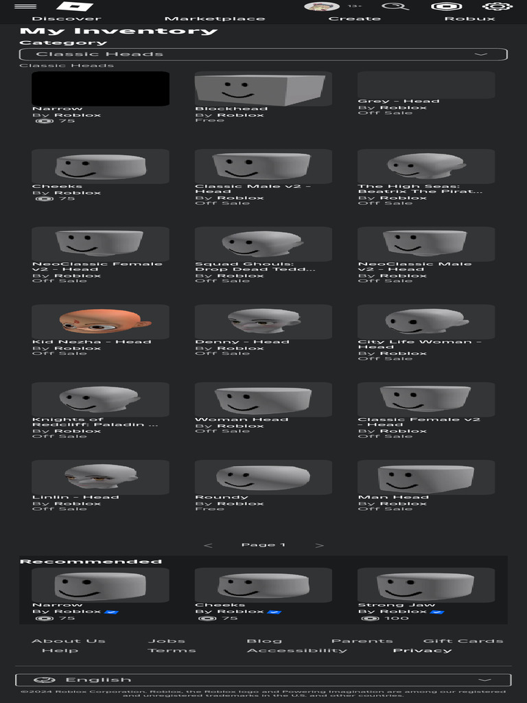 Inventory - Roblox | PDF