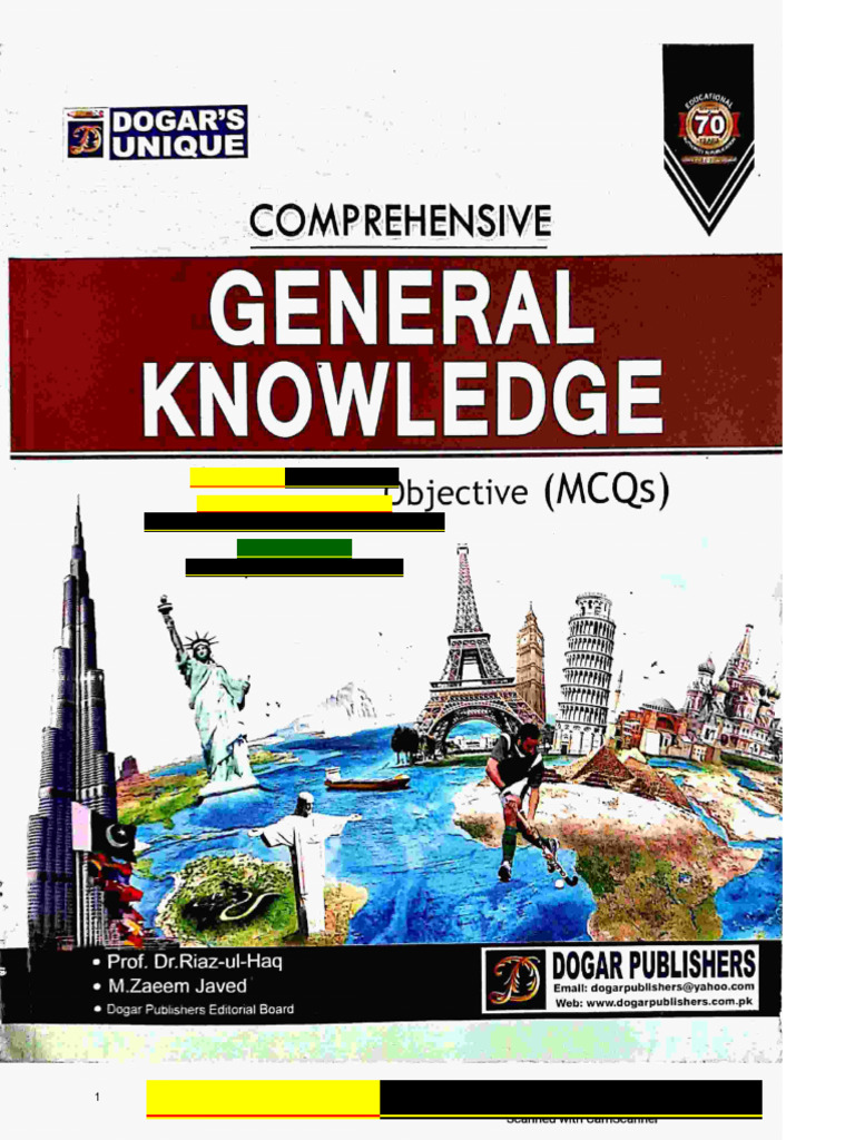 Dogars General Knowledge 2019 Edition | PDF